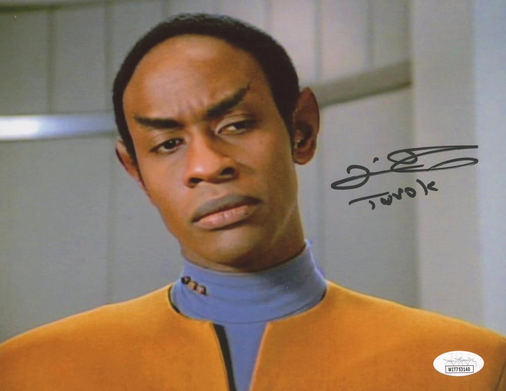 Tim Russ Signed "Star Trek: Voyager" 8x10 Photo Inscribed "Tuvok" (JSA ...