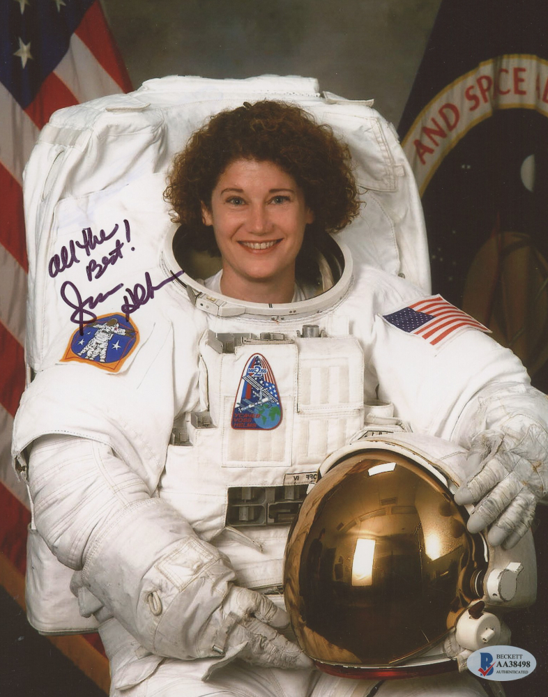 Susan Helms Signed NASA 8x10 Photo Inscribed "All the Best!" (Beckett ...
