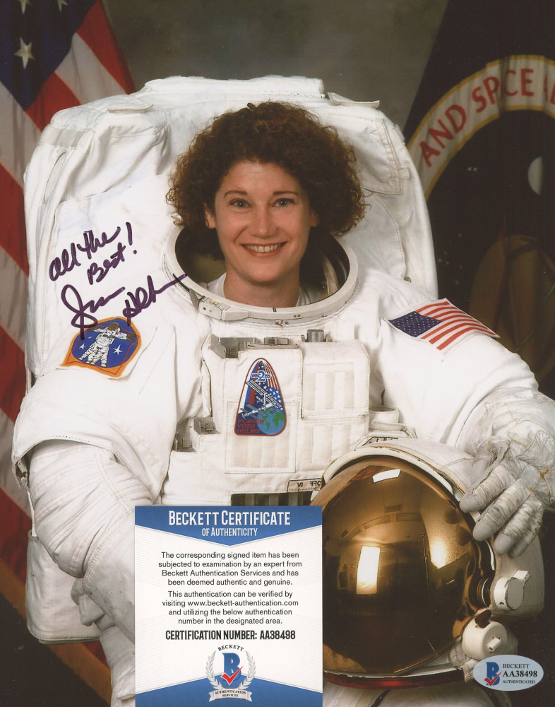 Susan Helms Signed NASA 8x10 Photo Inscribed "All the Best!" (Beckett ...