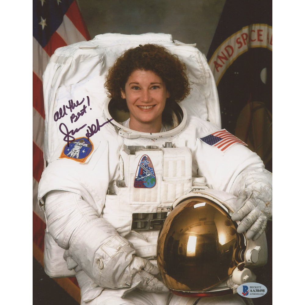 Susan Helms Signed NASA 8x10 Photo Inscribed "All the Best!" (Beckett ...