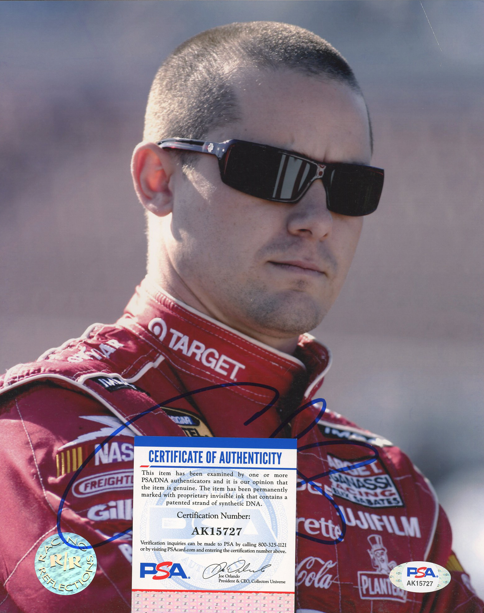 Casey Mears Signed 8x10 Photo (PSA) | Pristine Auction