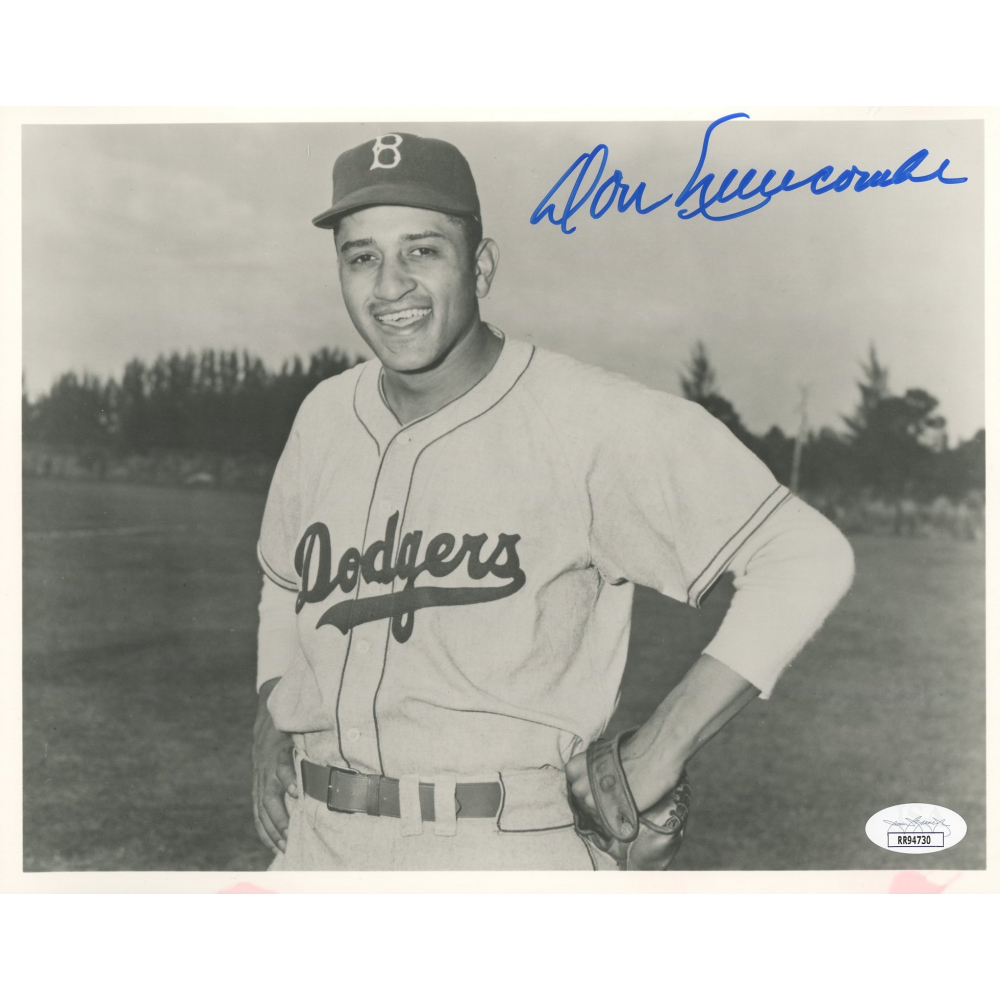 Don Newcombe Signed Dodgers 8x10 Photo (JSA COA) | Pristine Auction