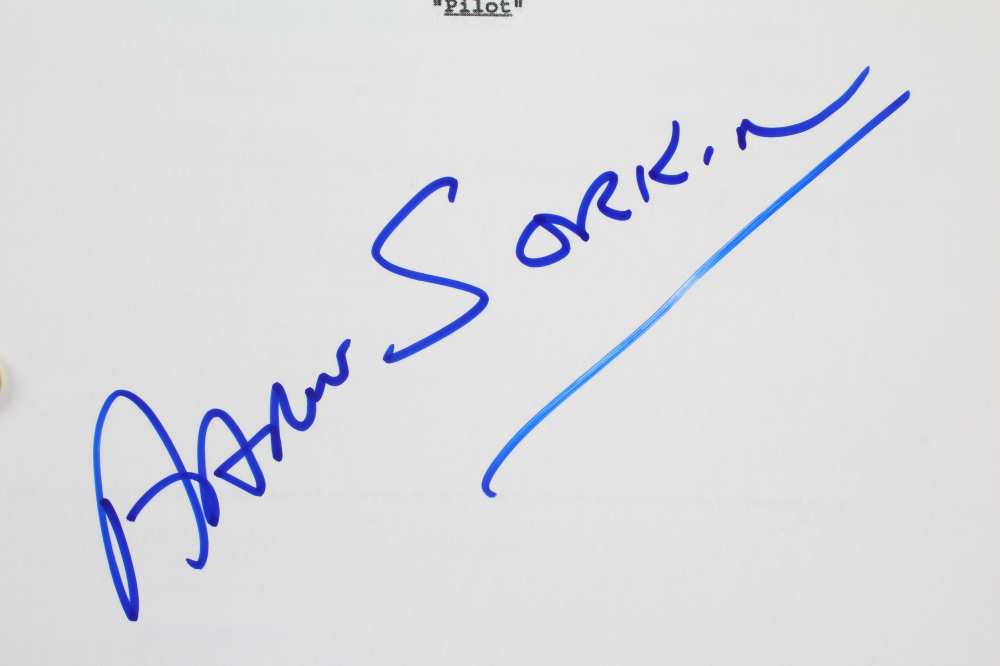 Aaron Sorkin Signed "The West Wing" Full Pilot Episode Script (ACOA ...