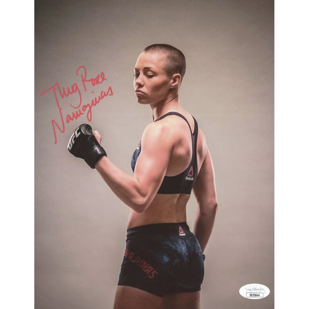 "Thug" Rose Namajunas Signed 8x10 Photo (JSA COA) | Pristine Auction