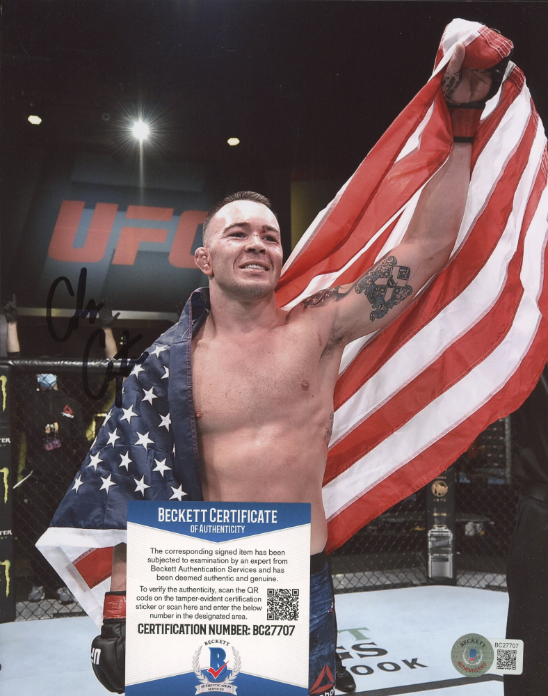 Colby Covington Signed 8x10 Photo (Beckett COA) | Pristine Auction