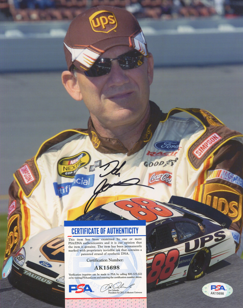 Dale Jarrett Signed NASCAR 8x10 Photo (PSA COA) | Pristine Auction