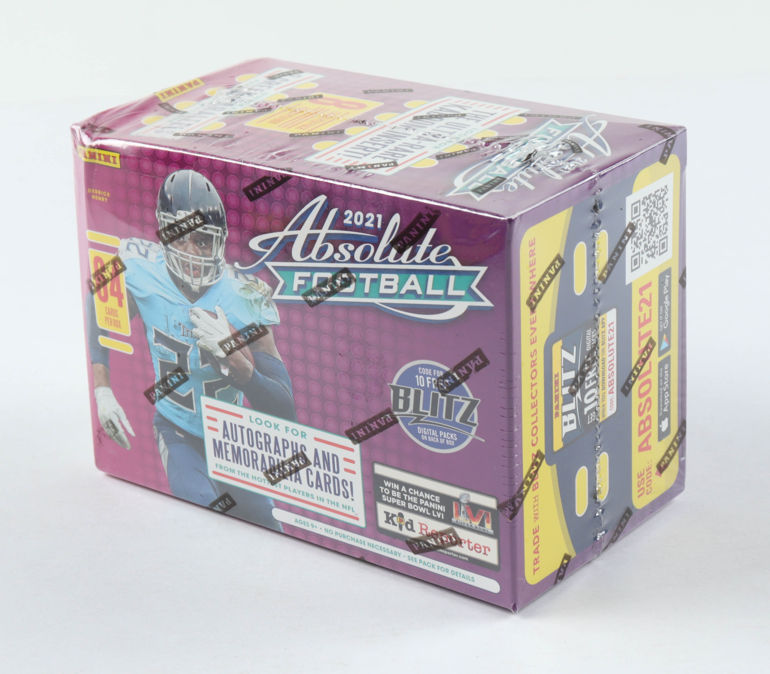 2021 Panini Absolute Football Blaster Box with (8) Packs | Pristine Auction