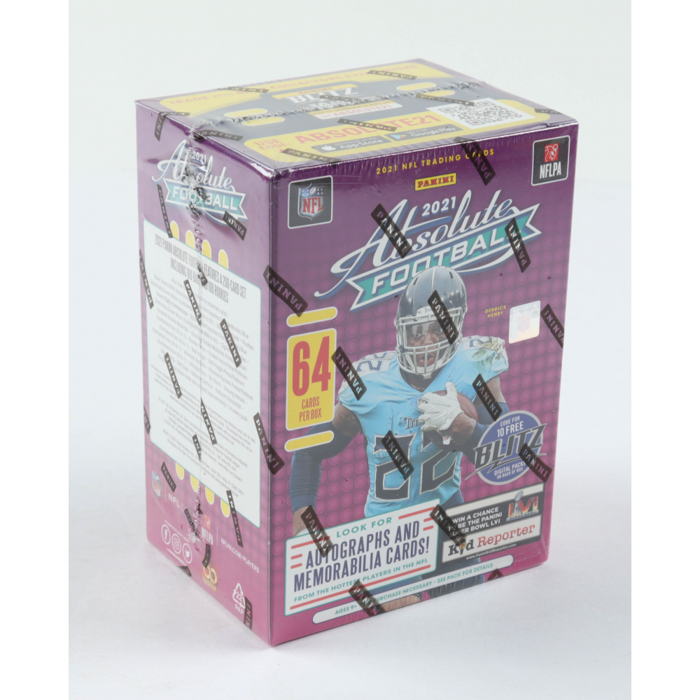 2021 Panini Absolute Football Blaster Box with (8) Packs | Pristine Auction