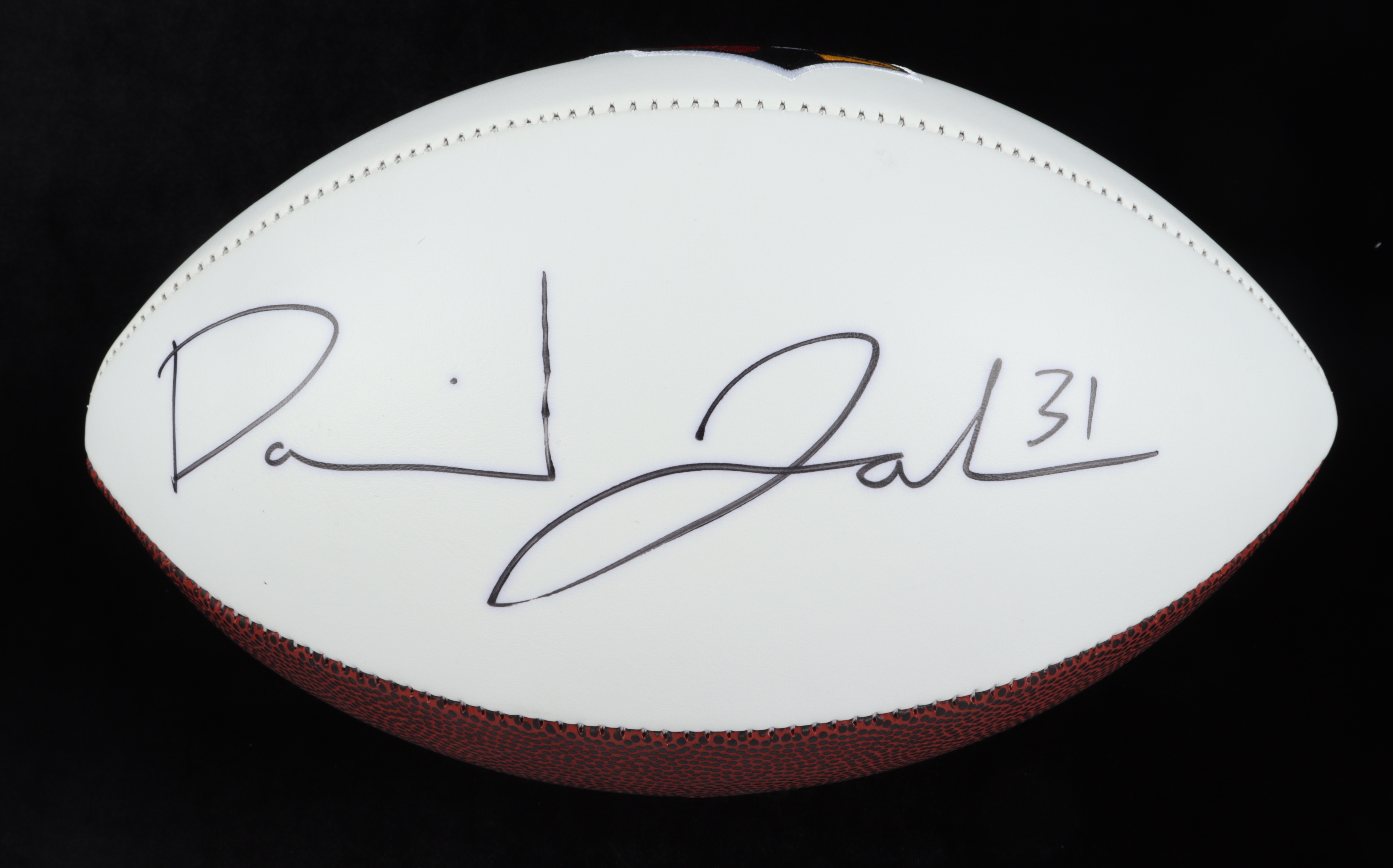 David Johnson Signed "The Duke" Logo NFL Official Game Ball (JSA COA ...