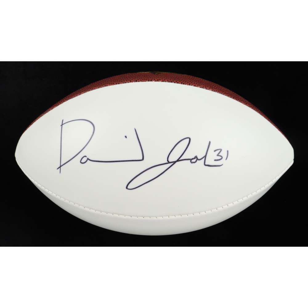 David Johnson Signed "The Duke" Logo NFL Official Game Ball (JSA COA ...