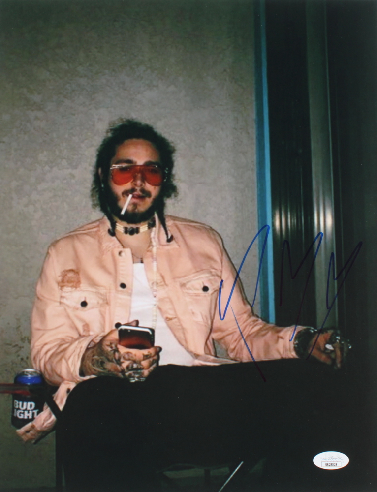 Post Malone Signed 11x14 Photo (JSA COA) | Pristine Auction