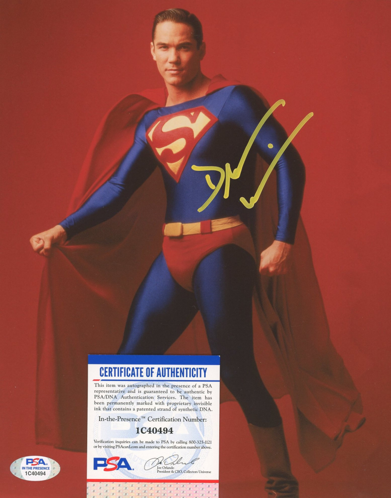 Dean Cain Signed "Lois & Clark: The New Adventures of Superman" 8x10 ...