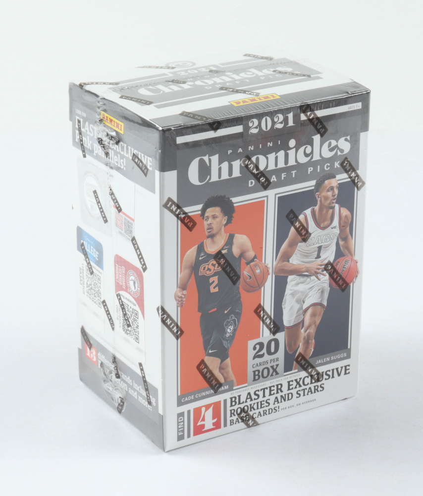 2021-22 Panini Chronicles Draft Picks Collegiate Basketball Blaster Box with (4) Packs ...