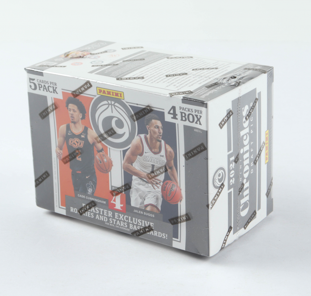 2021-22 Panini Chronicles Draft Picks Collegiate Basketball Blaster Box with (4) Packs ...