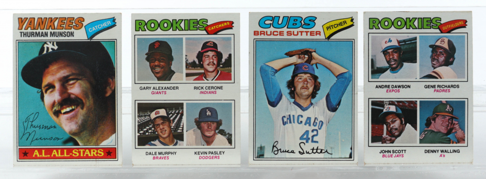 1977 Topps Baseball Complete Set of (660) Cards with Rookie Outfielders ...