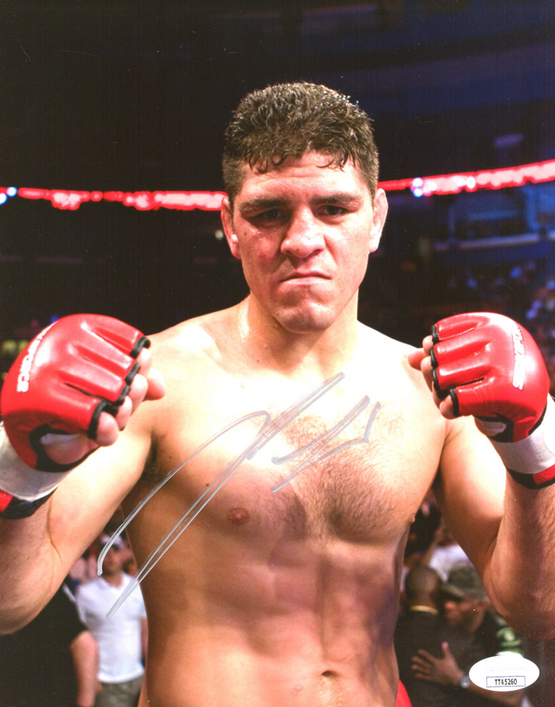 Nick Diaz Signed UFC 8x10 Photo (JSA COA) | Pristine Auction