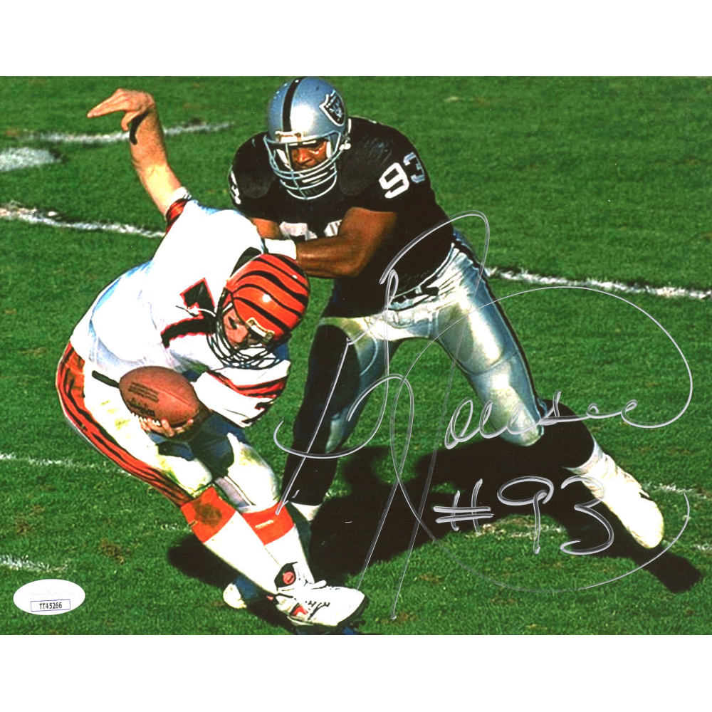 Greg Townsend Signed Raiders 8x10 Photo (JSA COA) | Pristine Auction