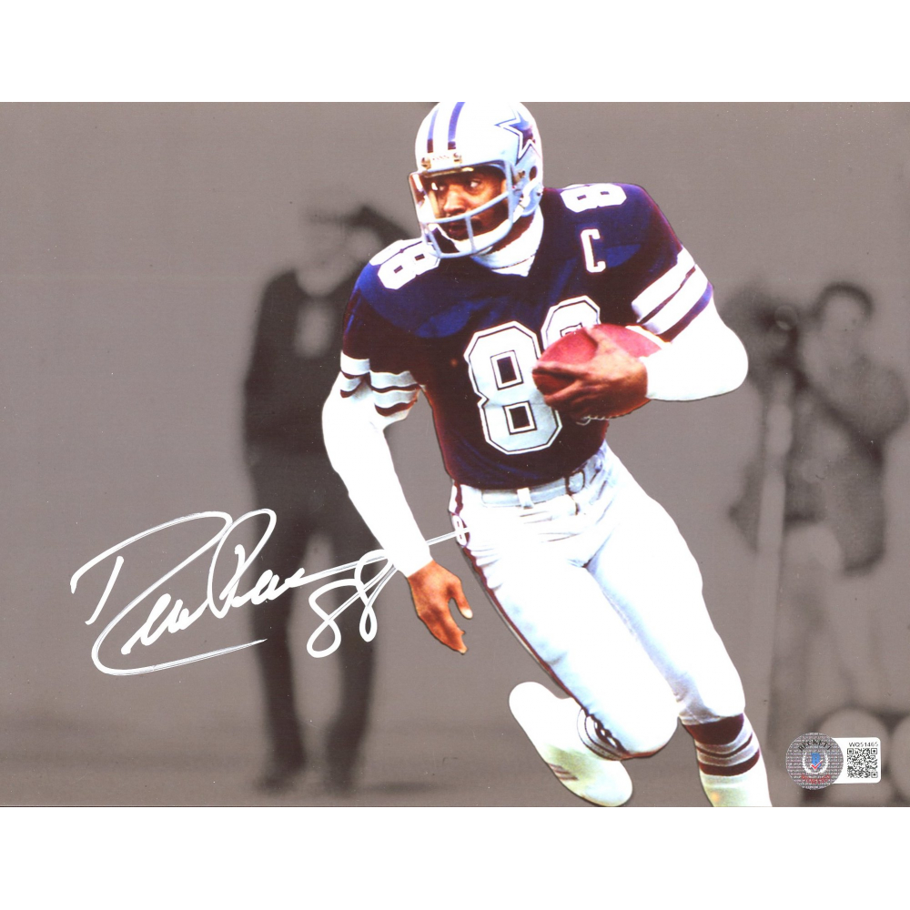 Drew Pearson Signed Cowboys 8x10 Photo (Beckett) | Pristine Auction