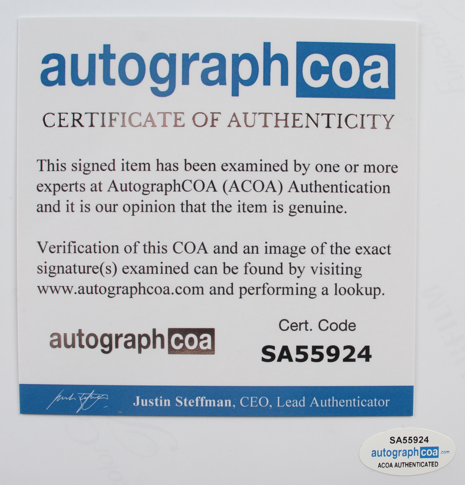 Jeffrey Weissman Signed "Back to the Future Part II" 11x14 Photo ...