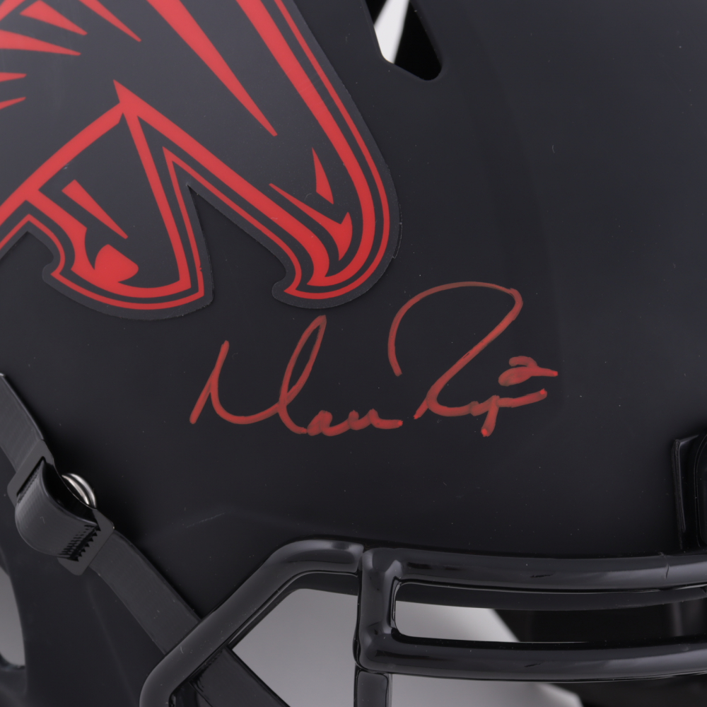 Matt Ryan Signed Falcons Eclipse Alternate Full-Size Speed Helmet ...