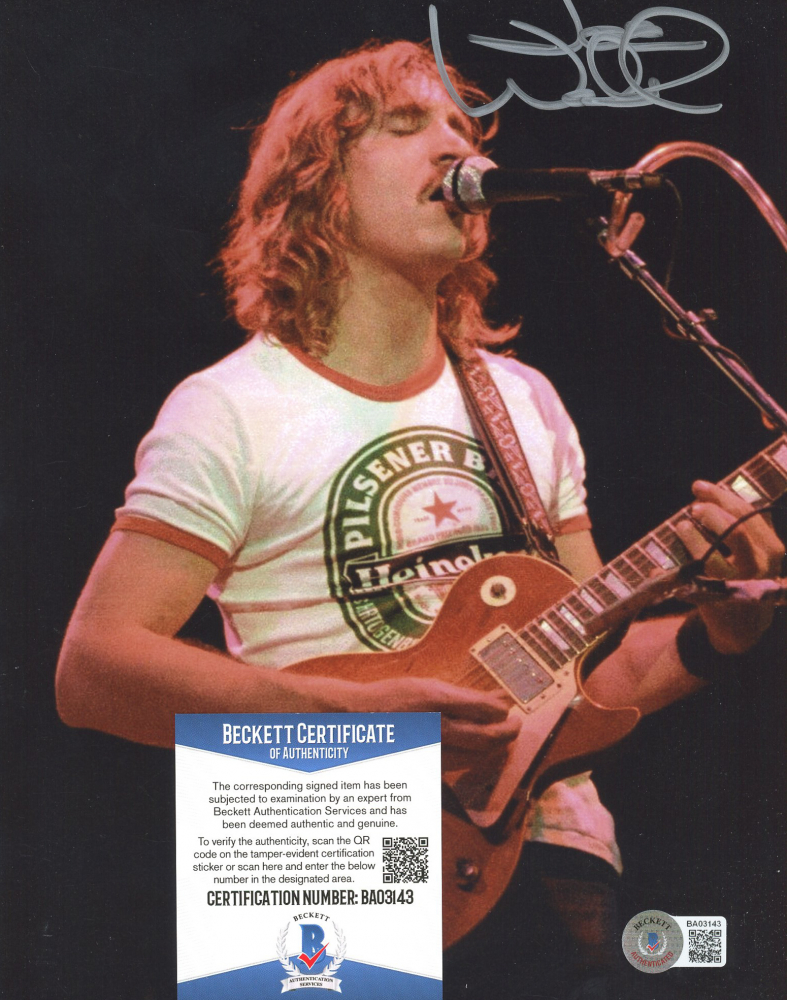 Joe Walsh Signed 8x10 Photo (Beckett COA) | Pristine Auction