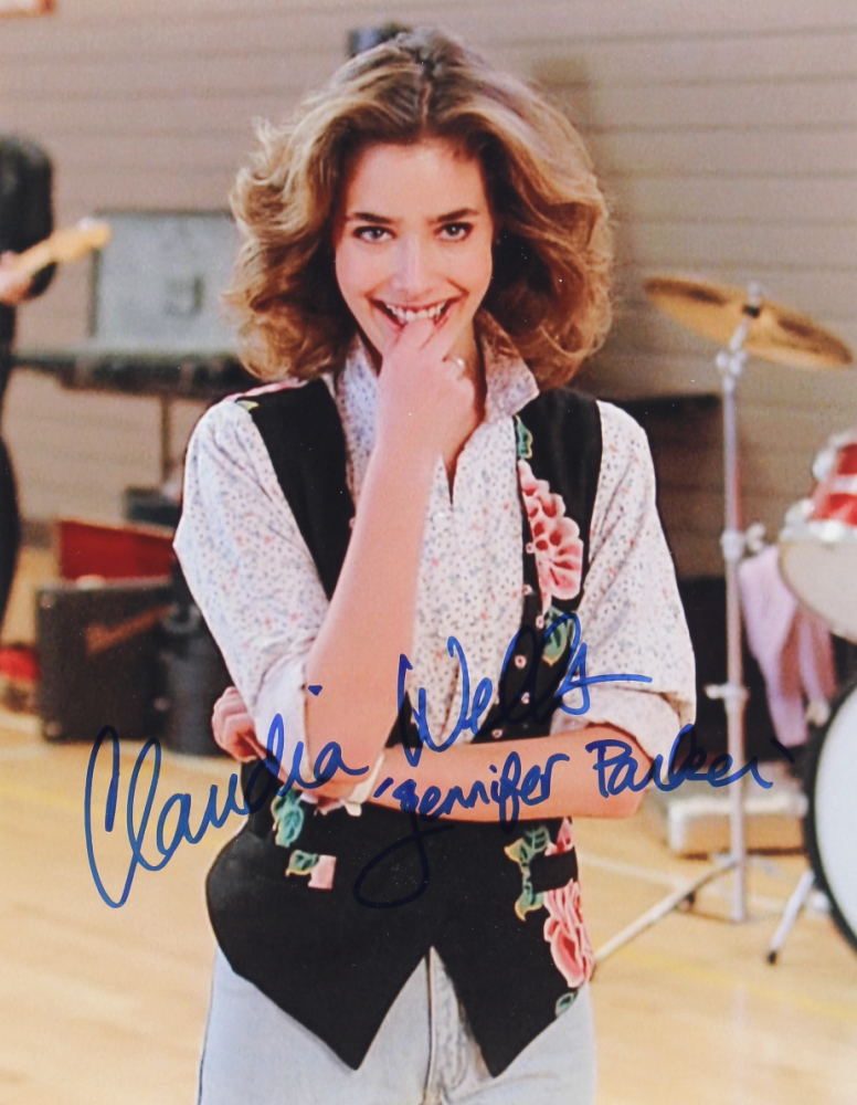 Claudia Wells Signed "Back to the Future" 11x14 Photo Inscribed ...