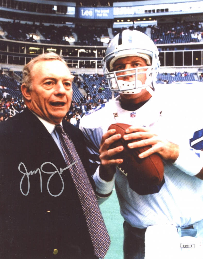 Jerry Jones Signed Cowboys 8x10 Photo (JSA COA) | Pristine Auction