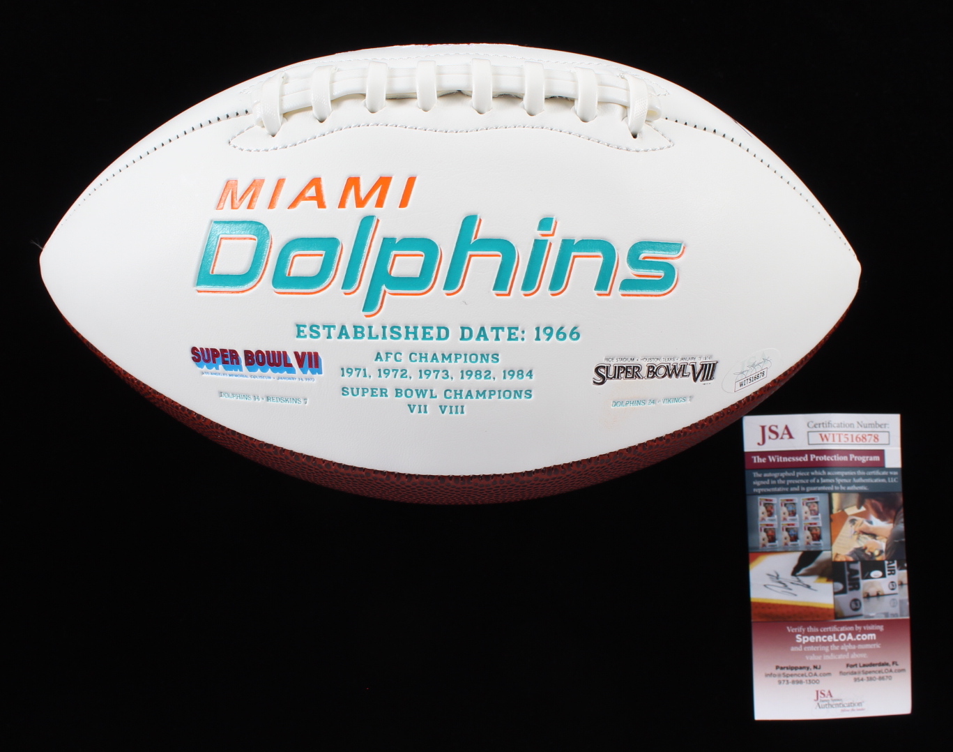 DeVante Parker Signed Dolphins Logo Football (JSA COA) | Pristine Auction