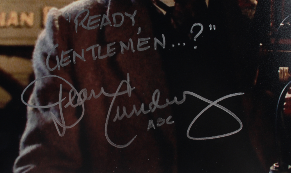 Dean Cundey Signed "Back to the Future Part III" 11x14 Photo Inscribed ...