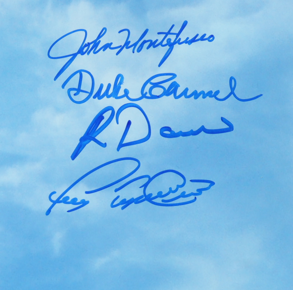 "Yankee Stadium" 16x20 Photo Signed by (25) with Joe Pepitone, Ken Clay ...