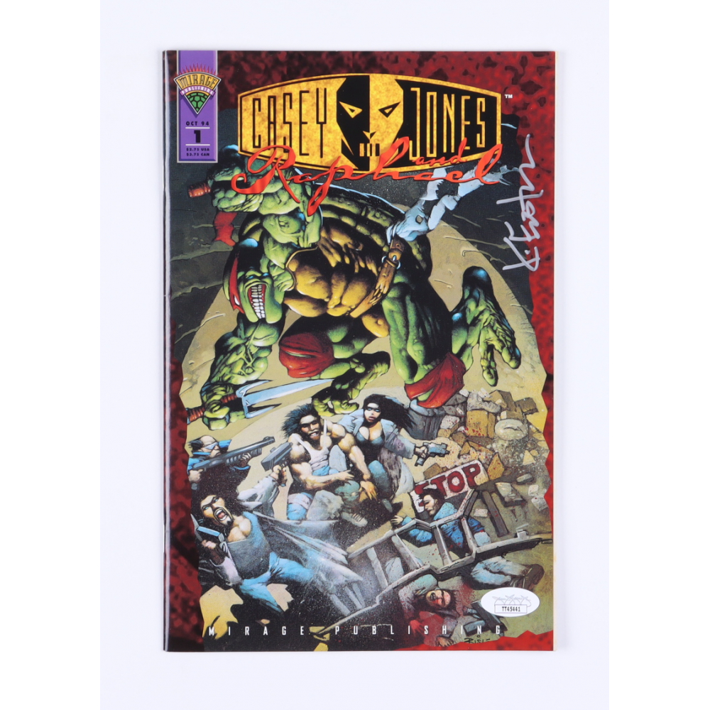 Kevin Eastman Signed 1994 "Casey Jones And Raphael" Issue #1 Mirage ...