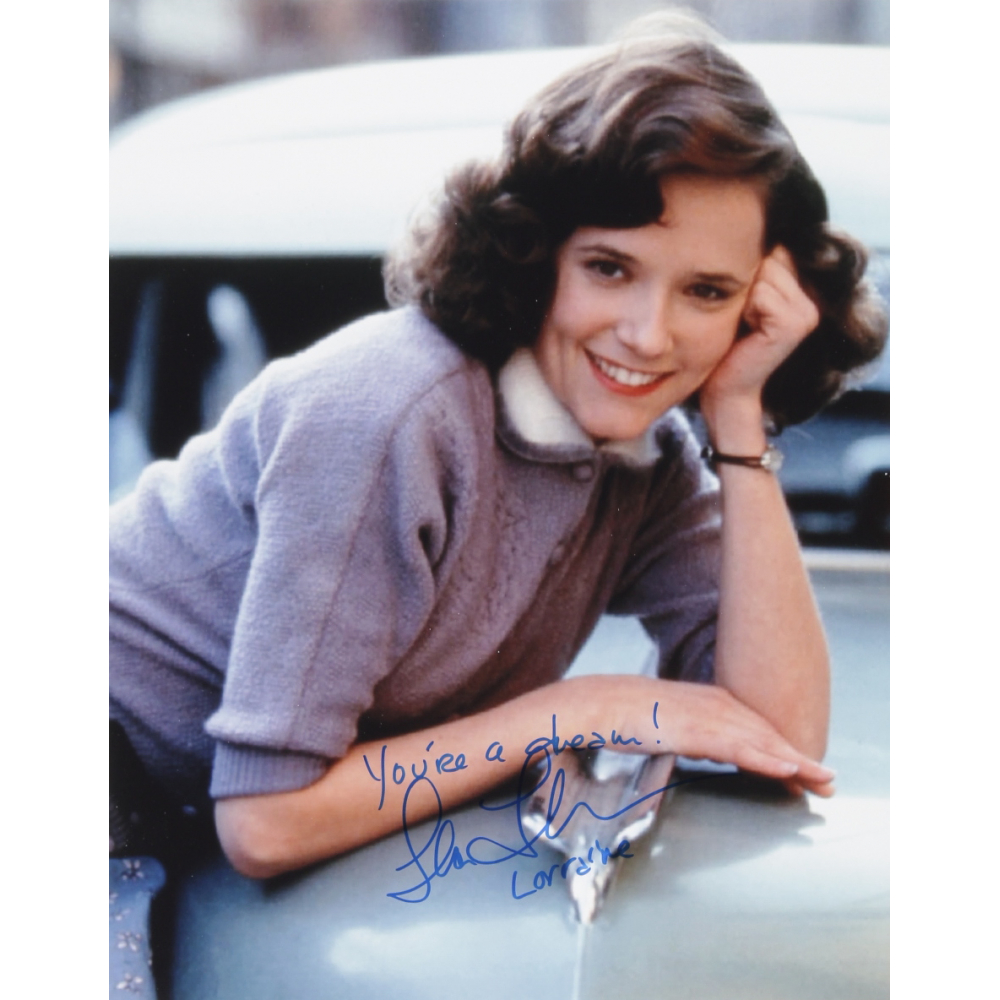 Lea Thompson Signed "Back to the Future" 11x14 Photo Inscribed "You're ...