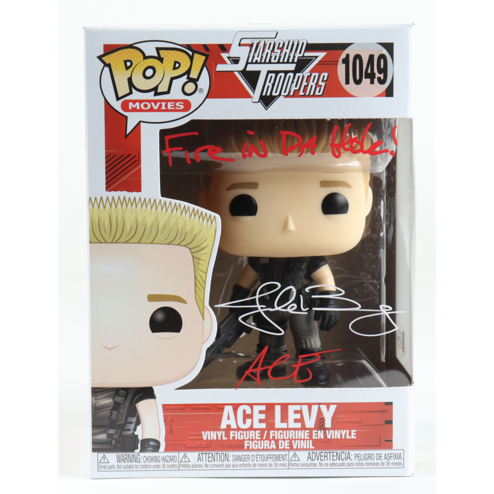 Jake Busey Signed "Starship Troopers" #1049 Ace Levy Funko Pop! Vinyl ...