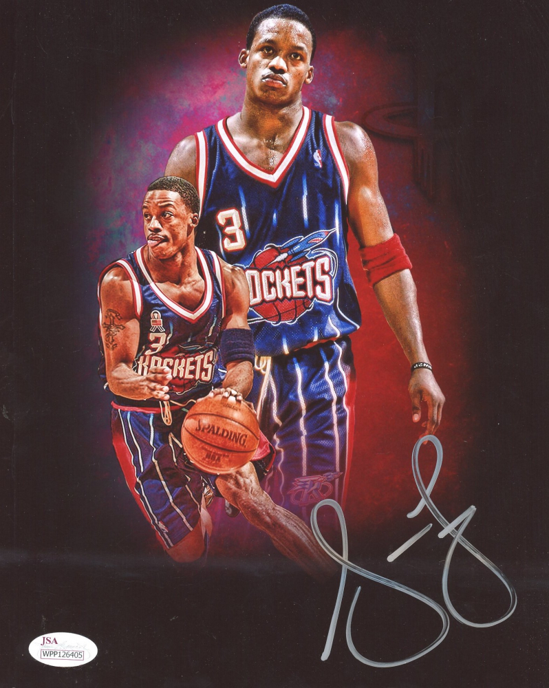 Steve Francis Signed Rockets 8x10 Photo (JSA Hologram) | Pristine Auction