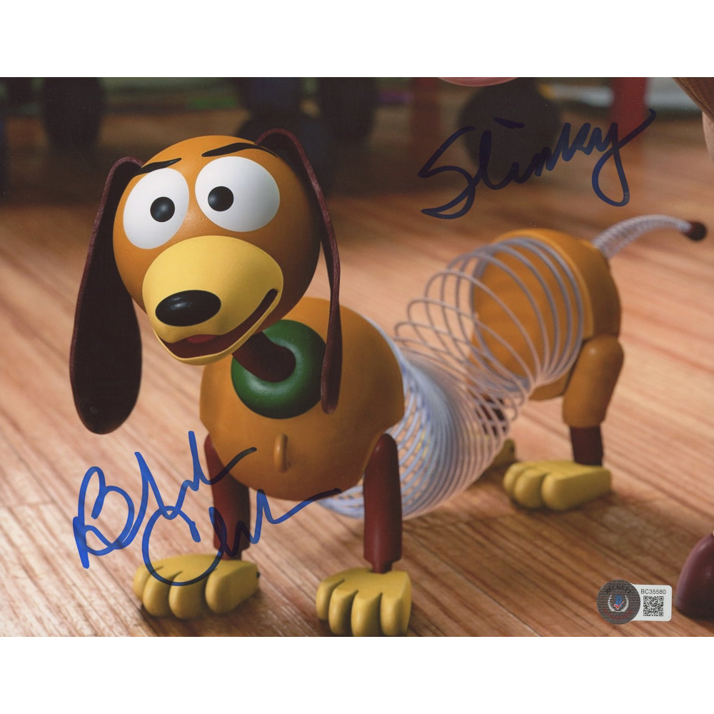 Blake Clark Signed "Toy Story" 8x10 Photo Inscribed "Slinky" (Beckett ...
