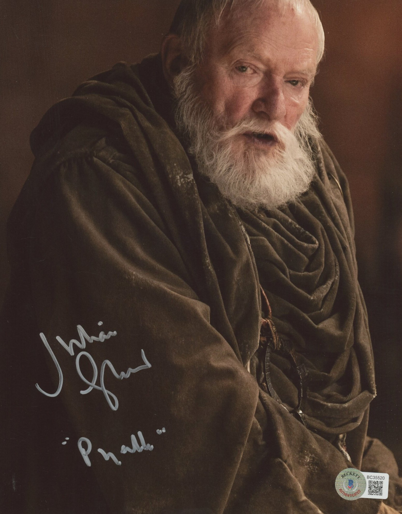 Julian Glover Signed "Game of Thrones" 8x10 Photo Inscribed "Pycelle ...