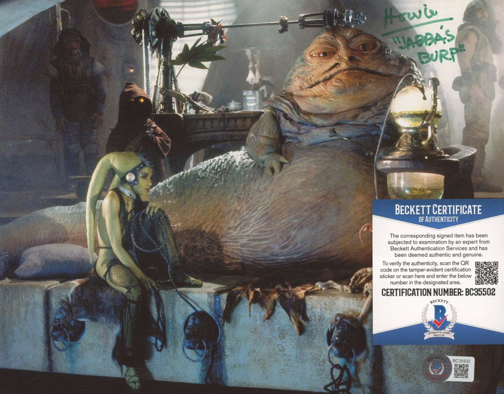 Howie Hammerman Signed "Star Wars: Return of the Jedi" 8x10 Photo ...