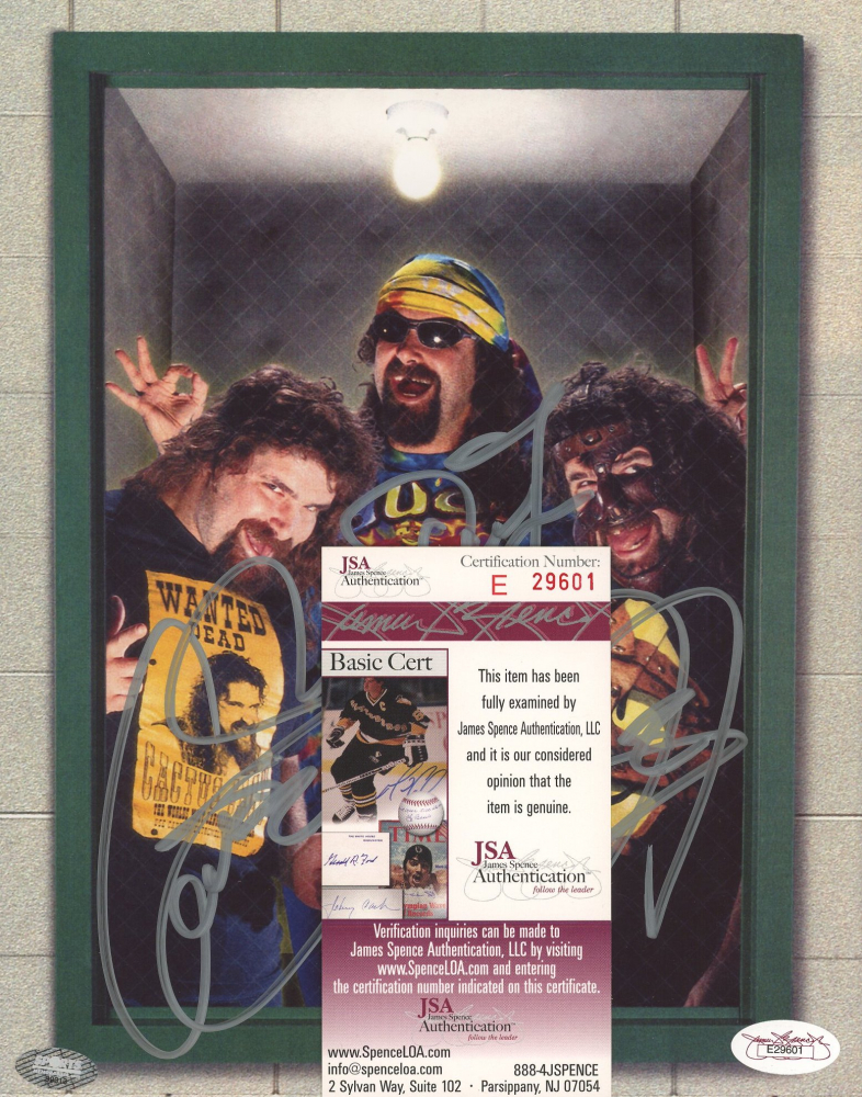 Mick Foley Signed WWE 8x10 Photo (JSA COA & SportsMemorabilia.com Hologram) | Pristine Auction