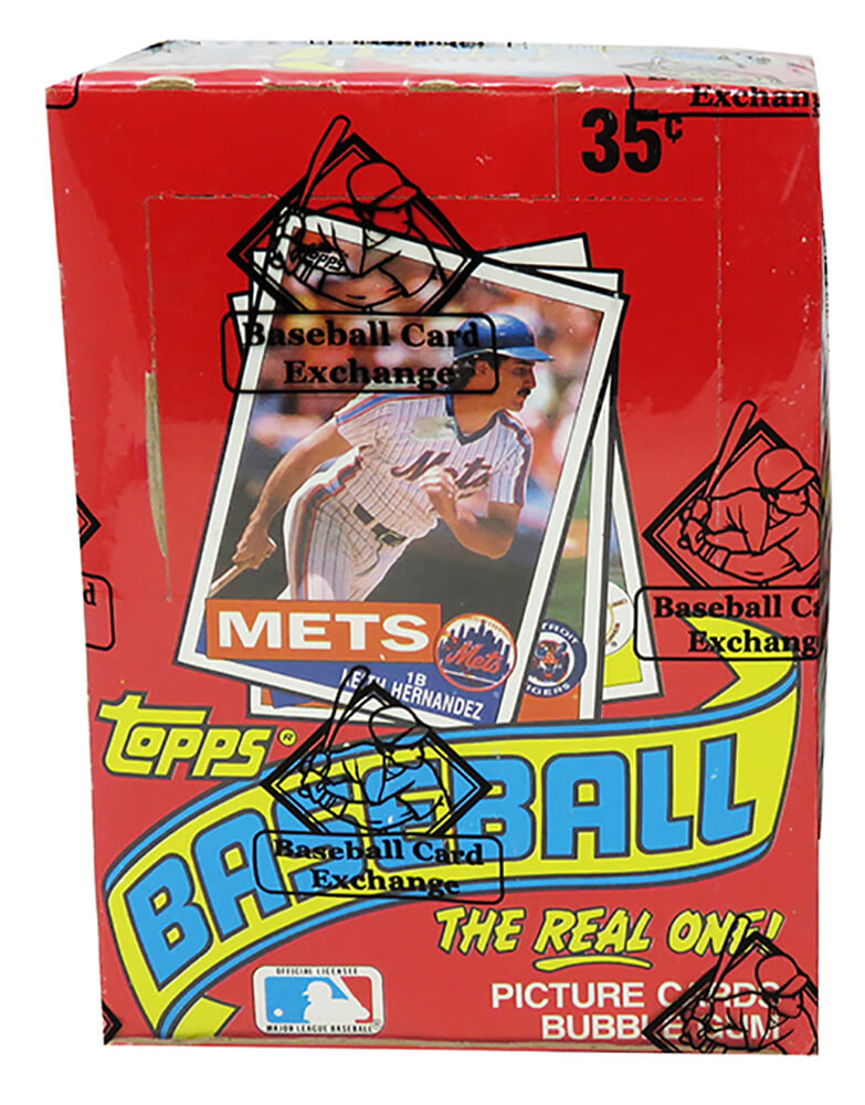 1985 Topps Baseball Wax Box with (36) Packs (BBCE) | Pristine Auction
