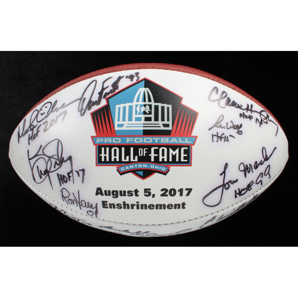 2017 NFL "The Duke" Pro Football Hall of Fame Logo Football Multi ...