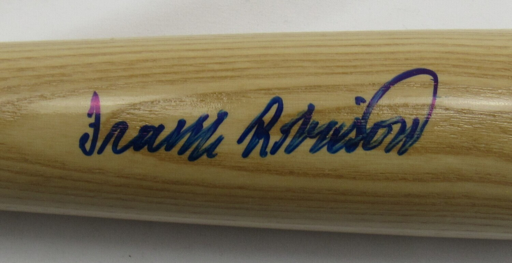 Frank Robinson Signed Adirondack Baseball Bat (JSA Hologram) | Pristine ...