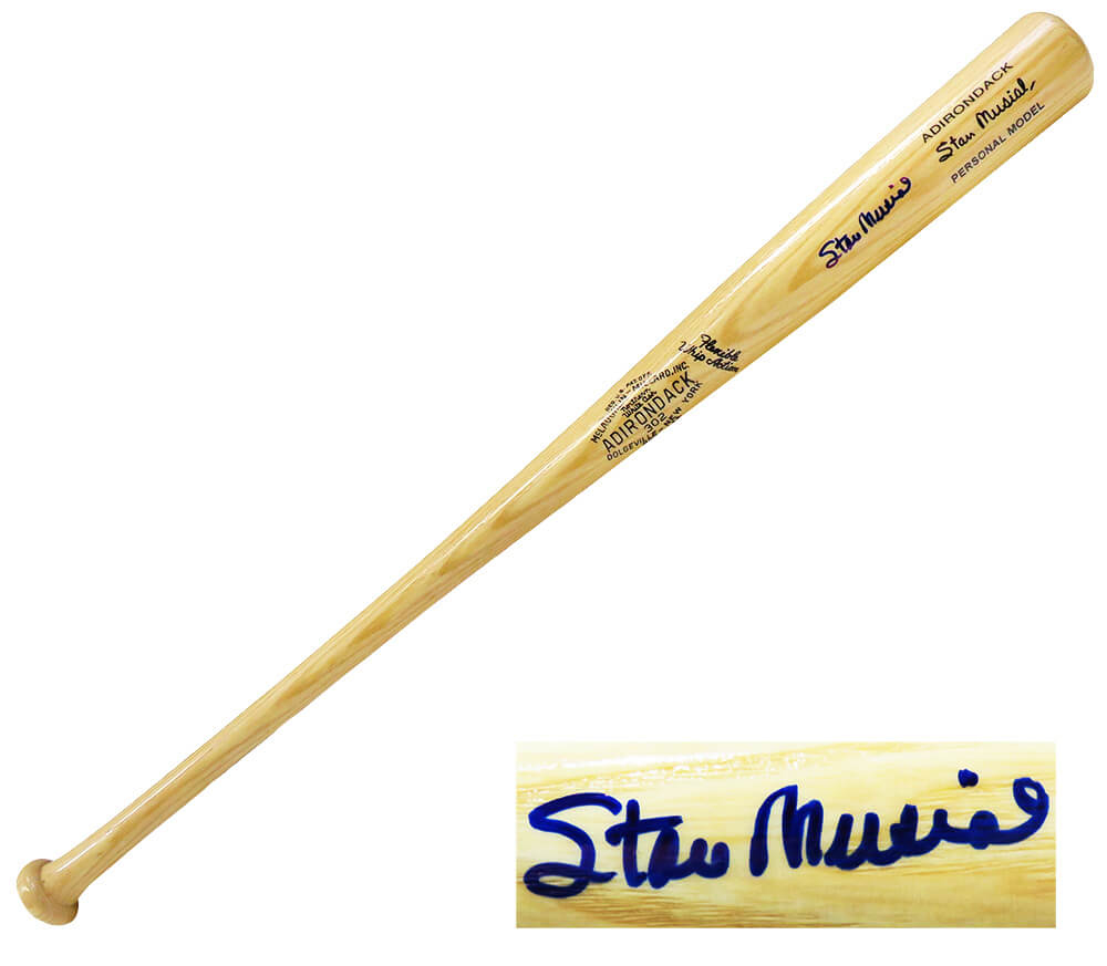 Stan Musial Signed Adirondack Player Model Baseball Bat (PSA COA ...