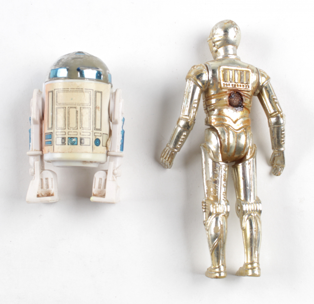Set of (2) Original 1977 Hasbro "Star Wars" Action Figures with R2D2 ...