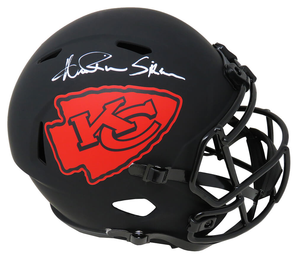 Andre Rison Signed Chiefs Full-Size Eclipse Alternate Speed Helmet ...