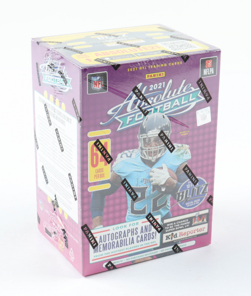2021 Panini Absolute Football Blaster Box with (8) Packs | Pristine Auction