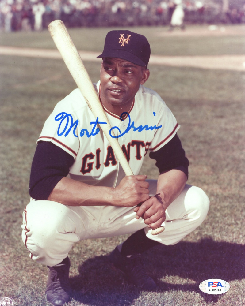 Monte Irvin Signed Giants 8x10 Photo (PSA) | Pristine Auction