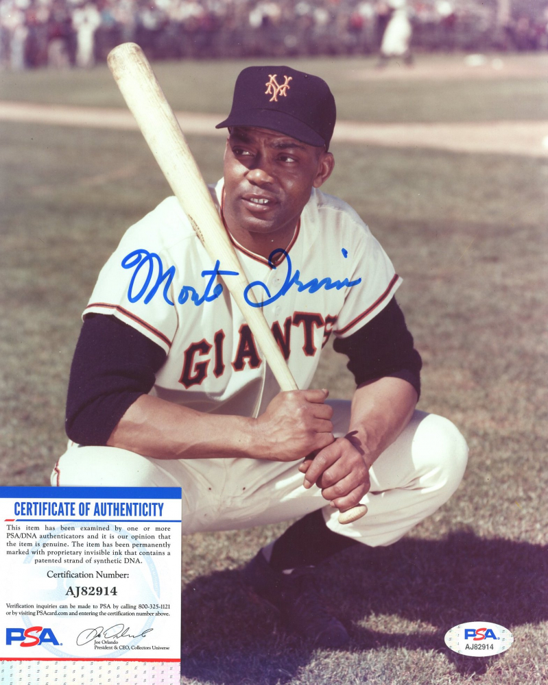 Monte Irvin Signed Giants 8x10 Photo (PSA) | Pristine Auction