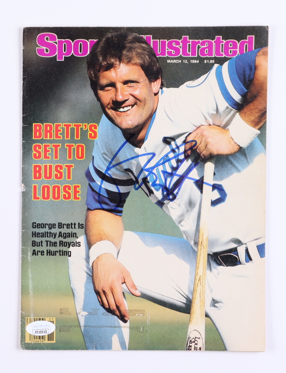George Brett Signed "Sports Illustrated" Magazine Cover (JSA COA) | Pristine Auction