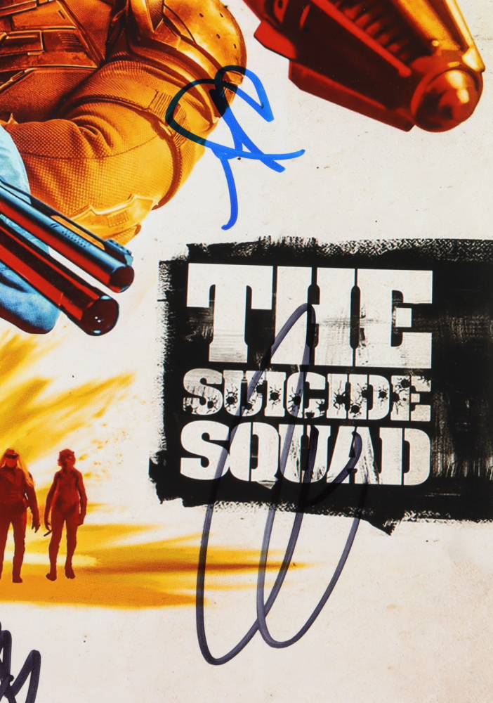 "The Suicide Squad" 12x18 Photo Signed by (5) with John Cena, Taika ...