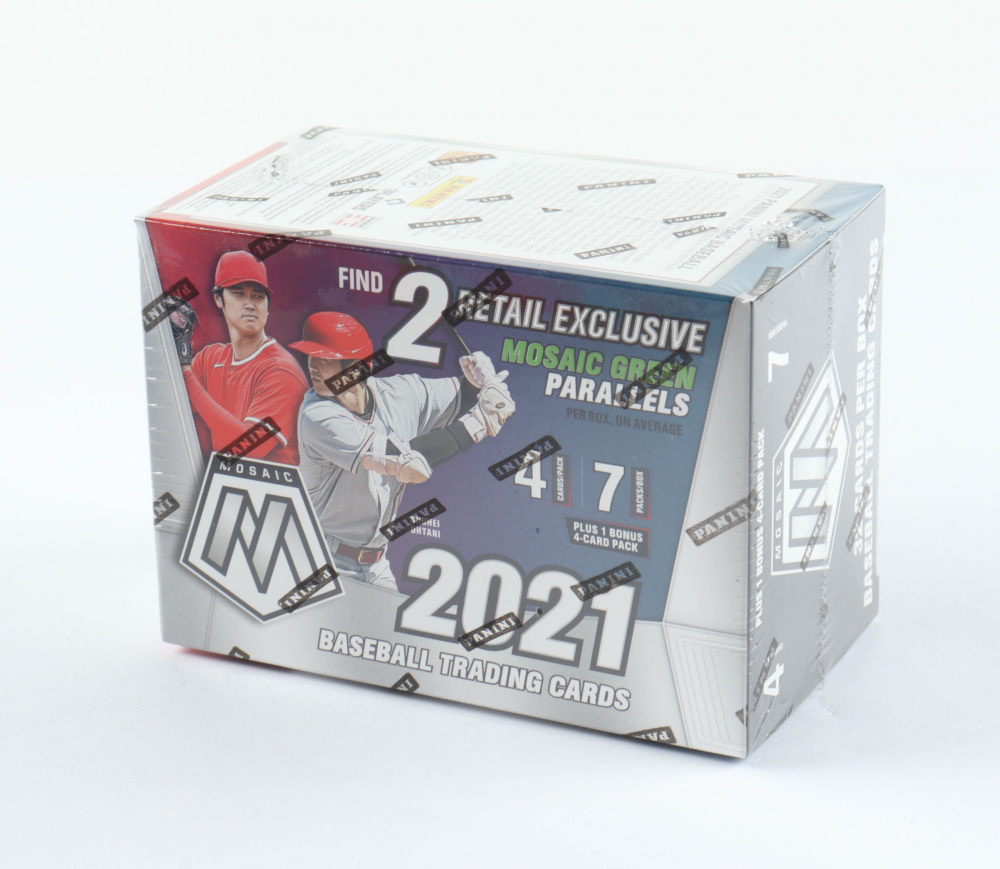 2021 Panini Baseball Mosaic Blaster Box with (7) Packs | Pristine Auction
